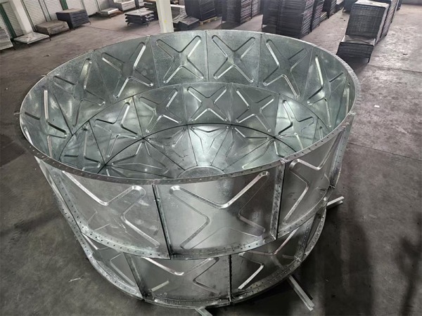 Modular Round Steel Tank | Galvanized & Stainless Steel Options